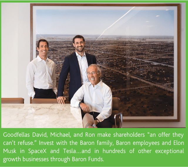 Baron Funds Q2 2023 Report - Letter From Ron Baron | Seeking Alpha