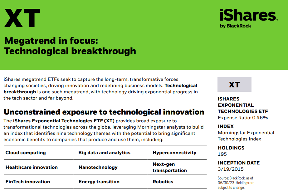 XT ETF: Performance History Leaves A Lot To Be Desired (NASDAQ:XT ...