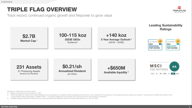 Triple Flag: The Best Mid-Size Royalty Company Reasonably Priced (NYSE ...