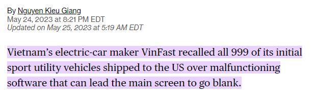 VinFast Auto Stock Could Fall Another 80% (NASDAQ:VFS) | Seeking Alpha