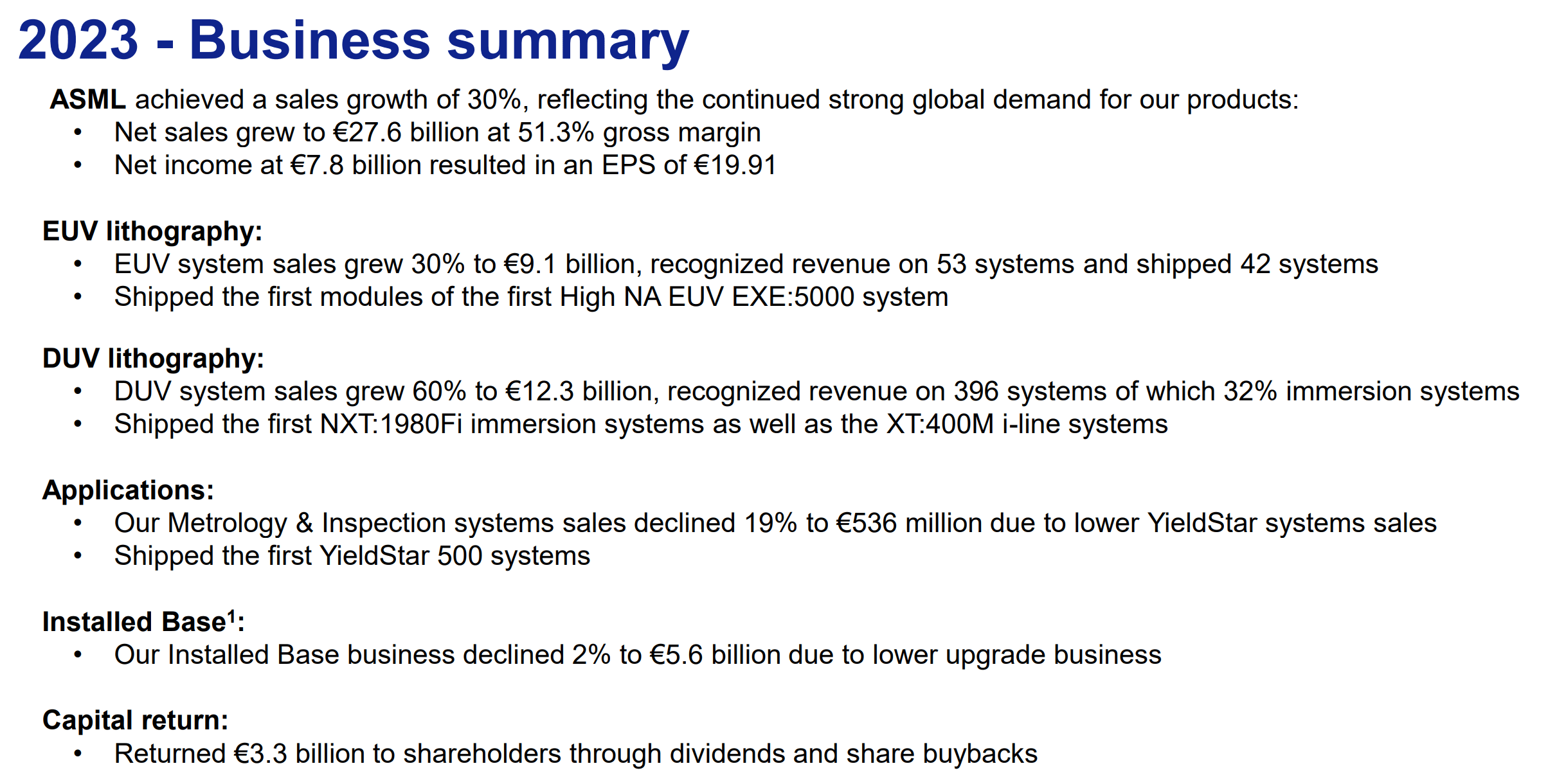 ASML: Strong Performance Justifies Strong Valuation | Seeking Alpha