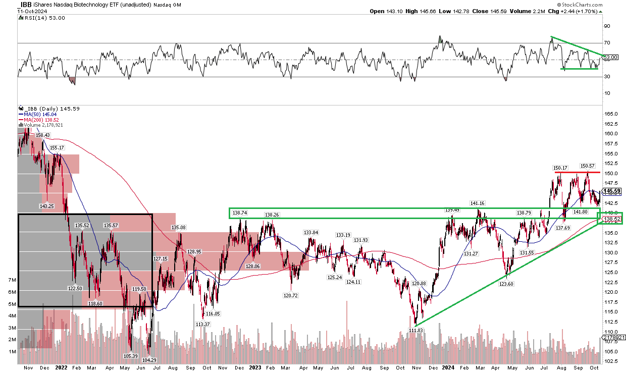 IBB: A Near-20x P/E Is Historically Pricy, Technical Trends Neutral ...