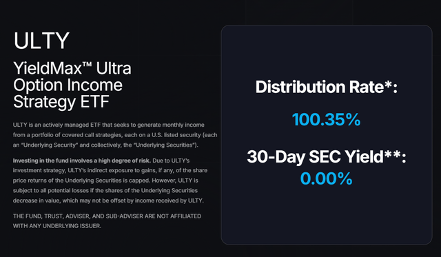 ULTY: Ignore This Extremely High-Risk Income Trap | Seeking Alpha