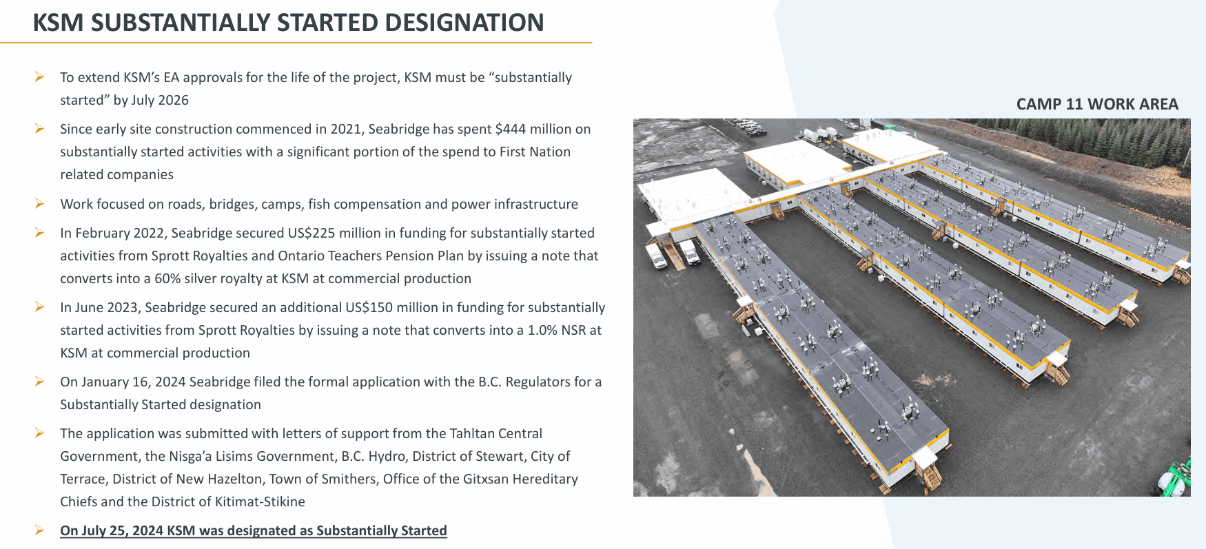 Seabridge Gold: KSM Construction Cost More Affordable (Rating Upgrade ...