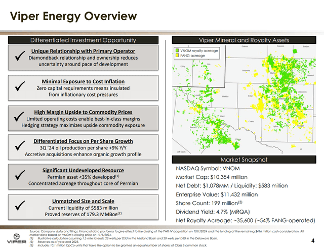 Viper Energy: An Endeavor Dropdown Ahead (NASDAQ:VNOM) | Seeking Alpha