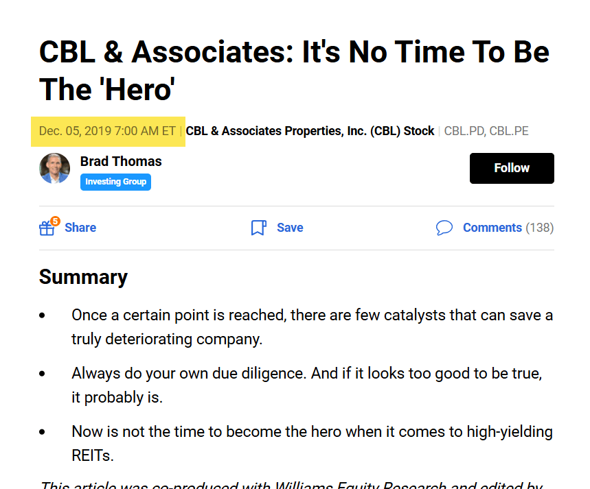 Primaris REIT: Who Said Malls Are Dead? (OTCMKTS:PMREF) | Seeking Alpha