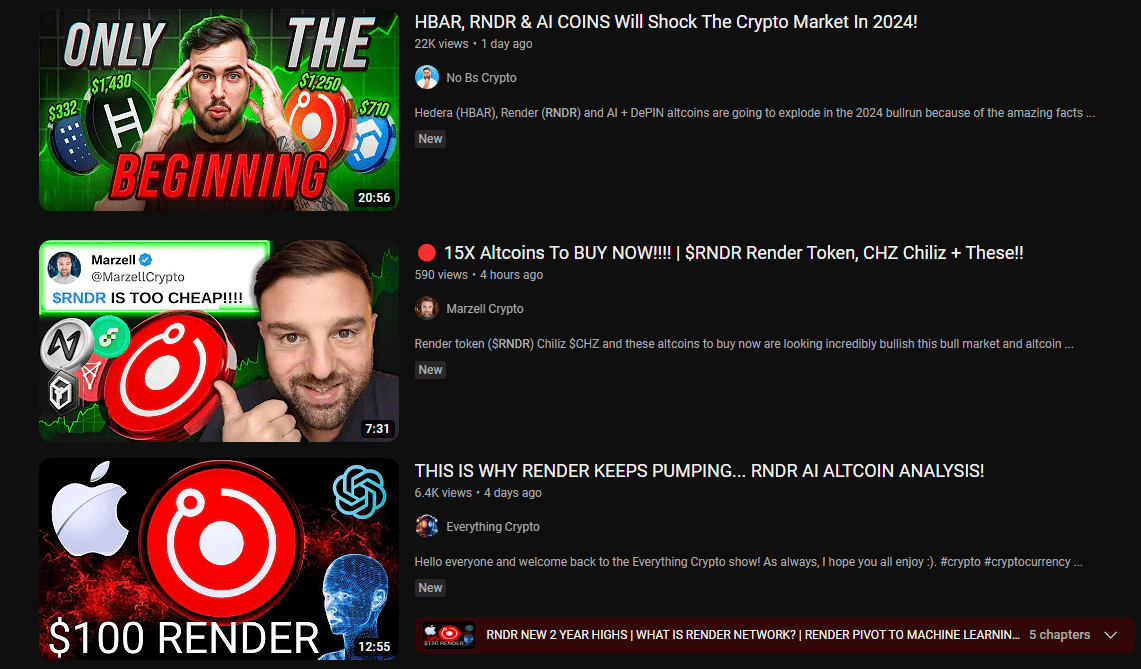 Render Token: Another Ride On The AI Rocket Ship (Cryptocurrency:RNDR ...