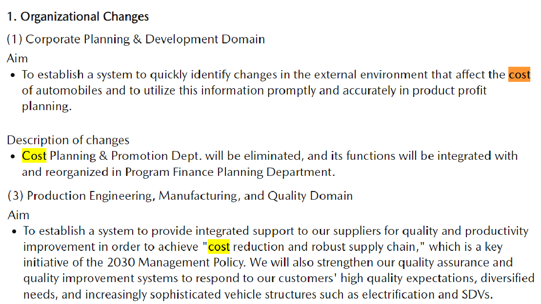Mazda Motor: Spotlight On Organizational Change & North American Market ...