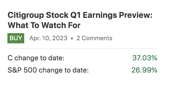 Citigroup Stock: Riding The Wave And Undervalued (NYSE:C) | Seeking Alpha