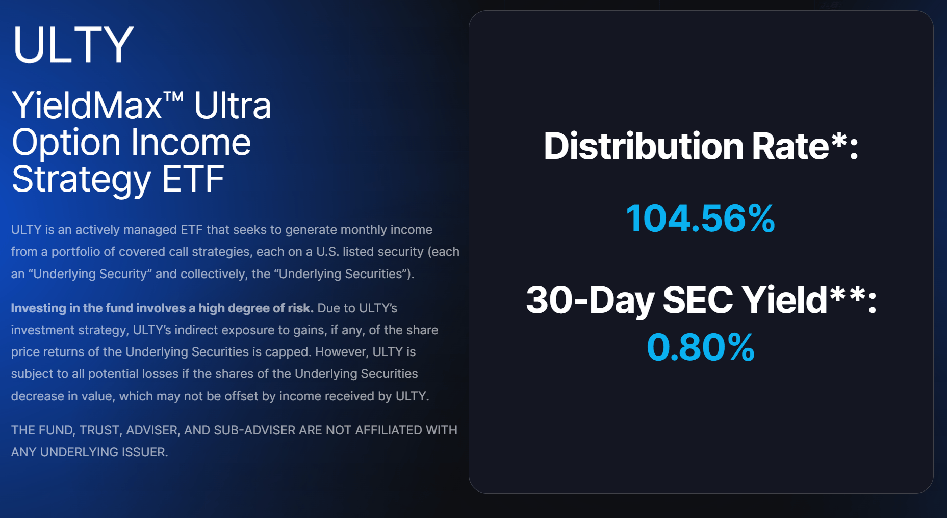 ULTY: Avoid This Loser's Game (NYSEARCA:ULTY) | Seeking Alpha