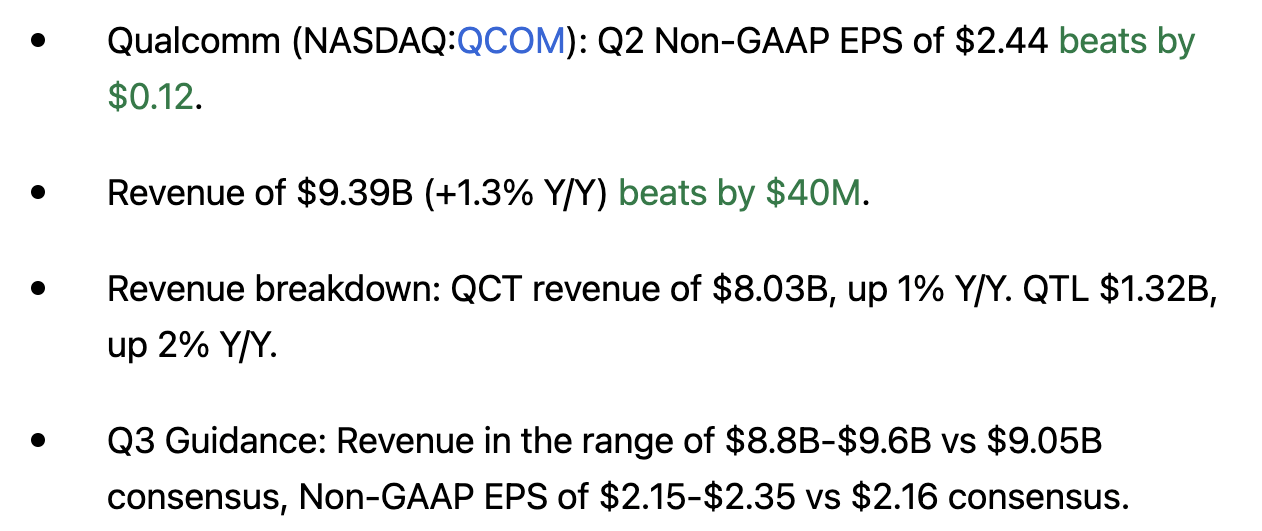 Qualcomm: Strong Execution Continues (NASDAQ:QCOM) | Seeking Alpha