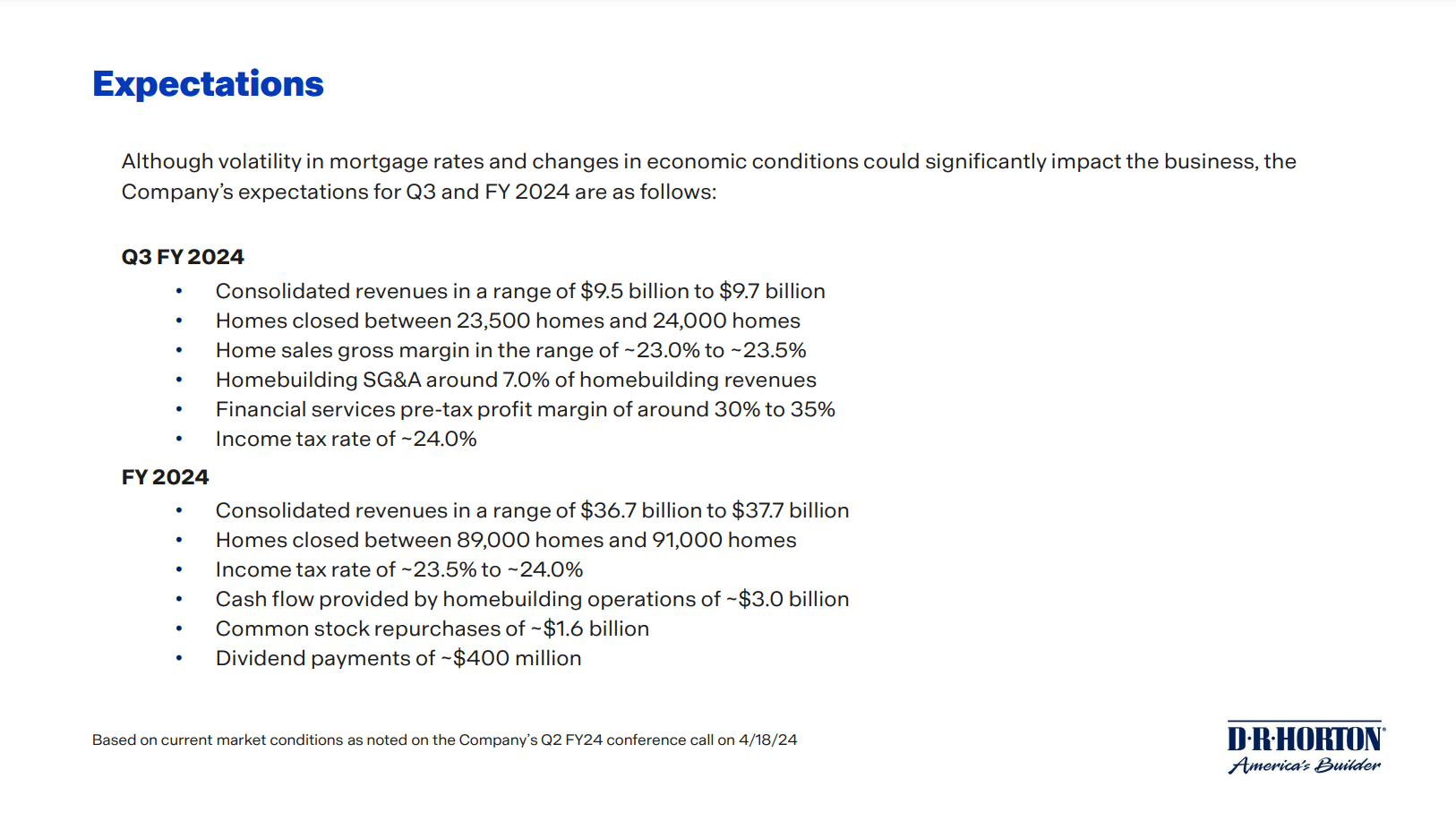 D.R. Horton: Home Builder Continues To Show Strength Despite Current ...