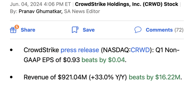 CrowdStrike: Doubling Down On Warning (NASDAQ:CRWD) | Seeking Alpha