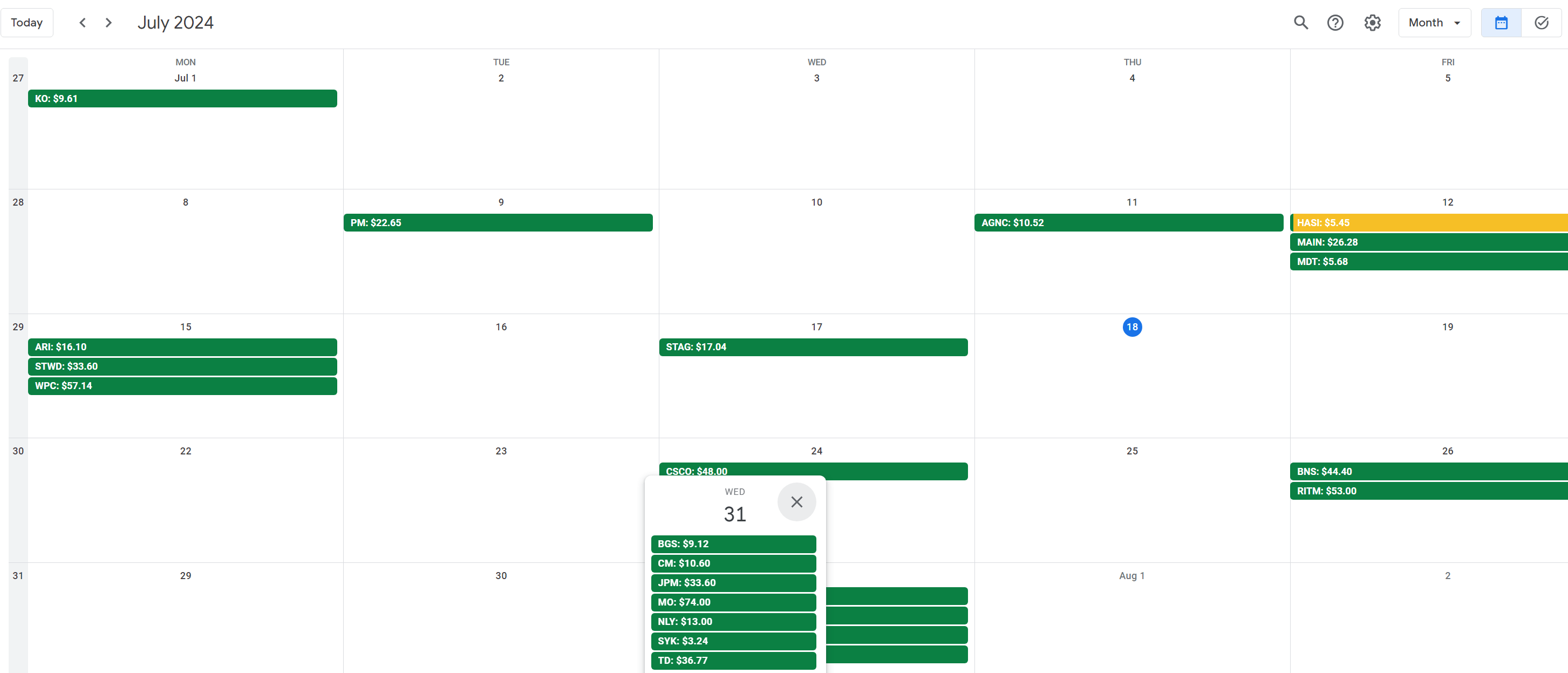 My Dividend Stock Portfolio: New June Dividend Record - 101 Holdings ...