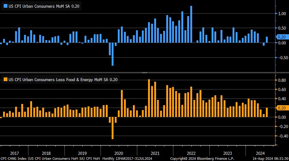 Inflation Falls Below 3%, July CPI Report Near Expectations | Seeking Alpha