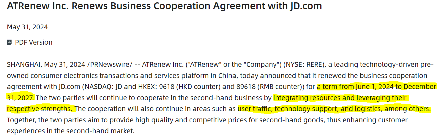 ATRenew: Expecting Boosted Demand And Margin Expansion (RERE) | Seeking ...