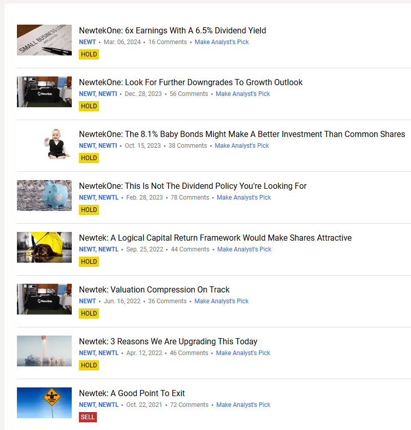 NewtekOne: 8.6% Yielding Bonds Make More Sense Than The Stock (NASDAQ:NEWT) | Seeking Alpha