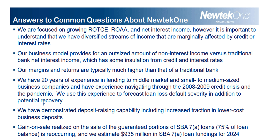 NewtekOne: 8.6% Yielding Bonds Make More Sense Than The Stock (NASDAQ:NEWT) | Seeking Alpha