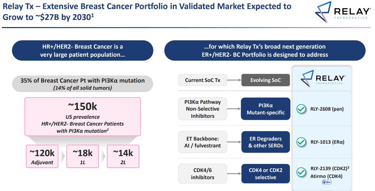 Relay's RLY-2608 Shows Promise For Breast Cancer With PI3Kα Mutations (RLAY) | Seeking Alpha