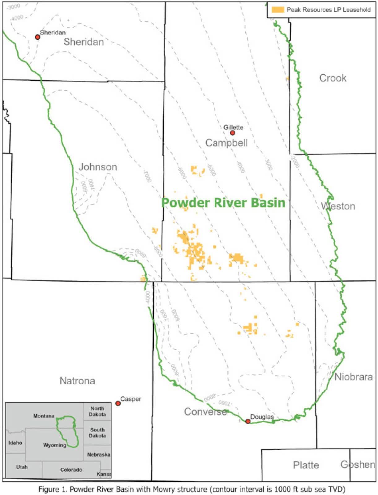 Peak Resources LP Begins IPO Process For Powder River Basin Drilling ...