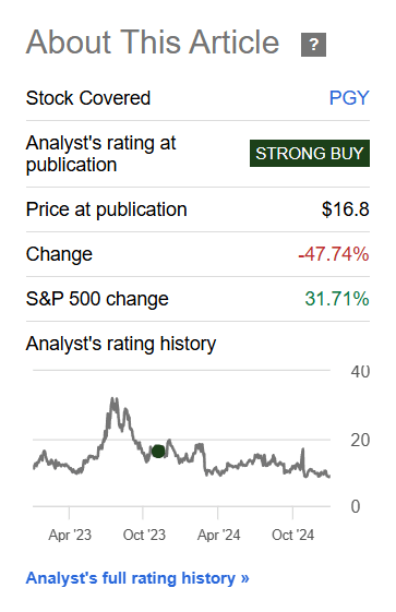 Pagaya Stock: 2025 Will Be A Year Of Clarity, Strong Buy (NASDAQ:PGY) | Seeking Alpha