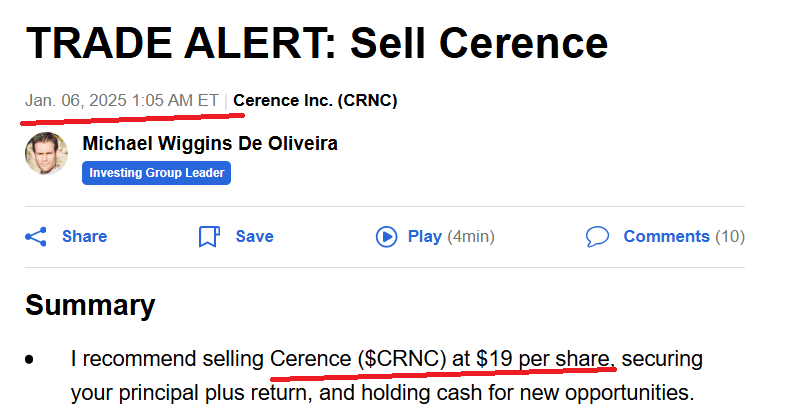 Cerence: Making Tough Calls Brings In The Money (NASDAQ:CRNC) | Seeking ...