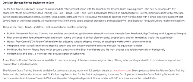 Peloton: New Products Can Re-Energize This Brand (NASDAQ:PTON ...