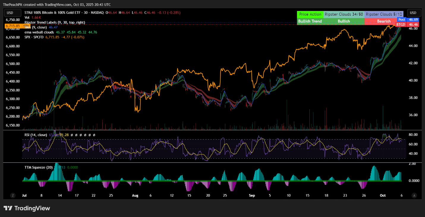BTGD: Combining Gold And Bitcoin In A Single ETF Wrapper (NASDAQ:BTGD) | Seeking Alpha