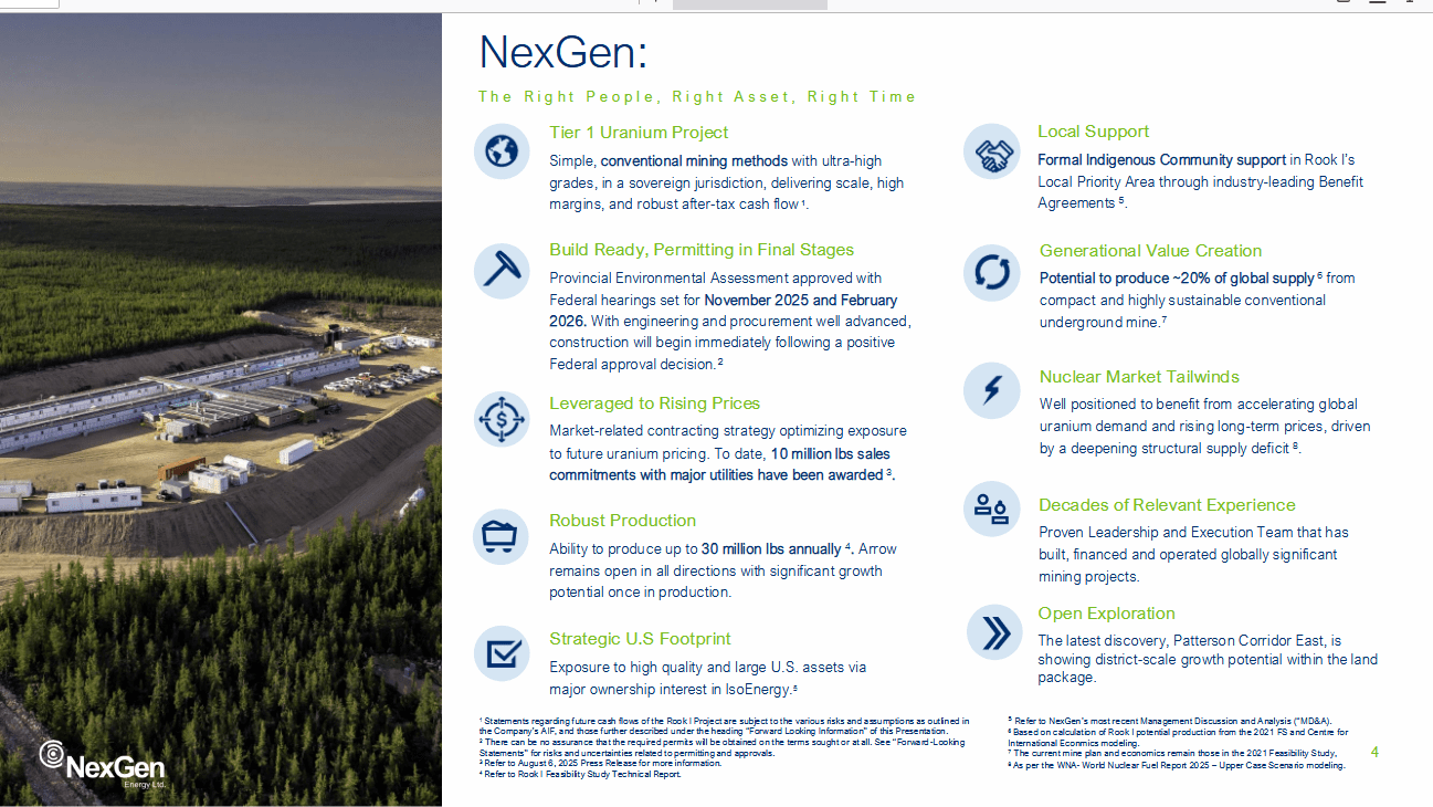 NexGen Energy Accelerates Its Entry Into Uranium Mining (NYSE:NXE ...