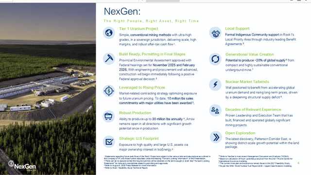 NexGen Energy Accelerates Its Entry Into Uranium Mining (NYSE:NXE ...