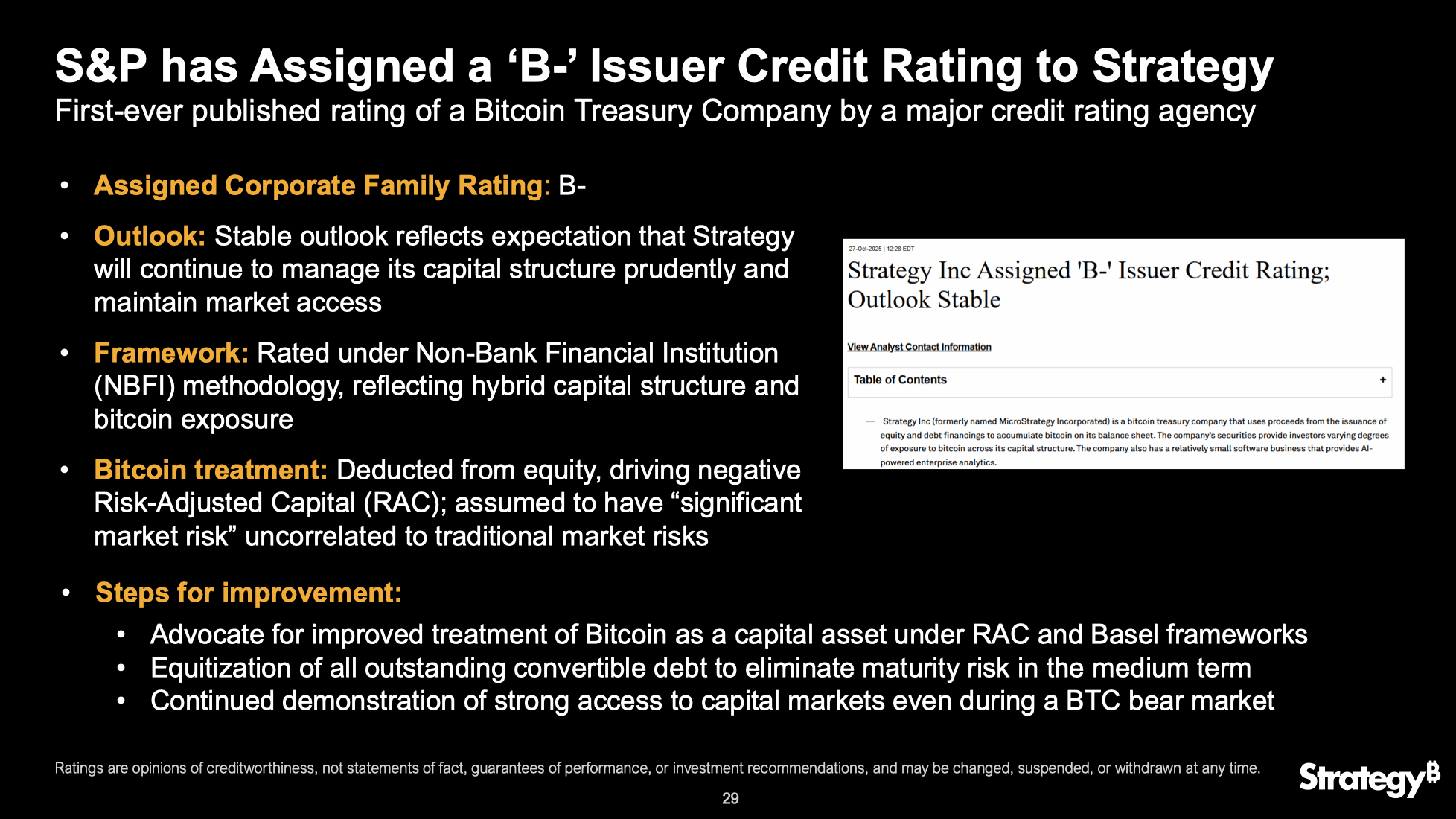 Strategy’s Bitcoin Treasury: Different Securities For Different ...