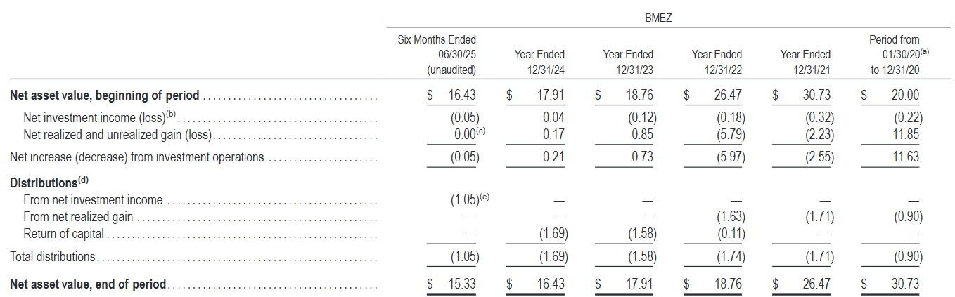 BMEZ: NAV Decline Continues And Underperforms Peers (BMEZ) | Seeking Alpha