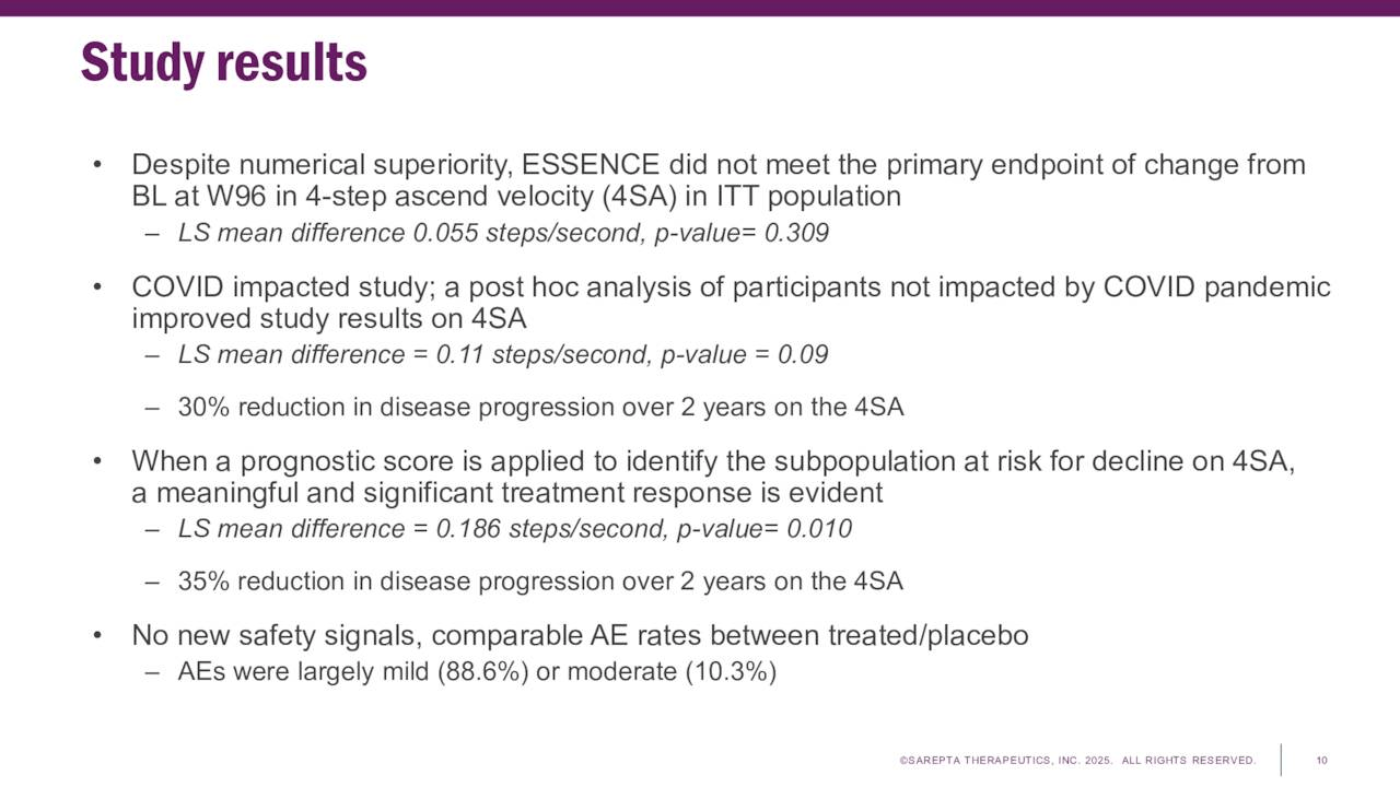 Sarepta Therapeutics: Why High Risk, Low Return Until Mid-To-Late 2026 ...
