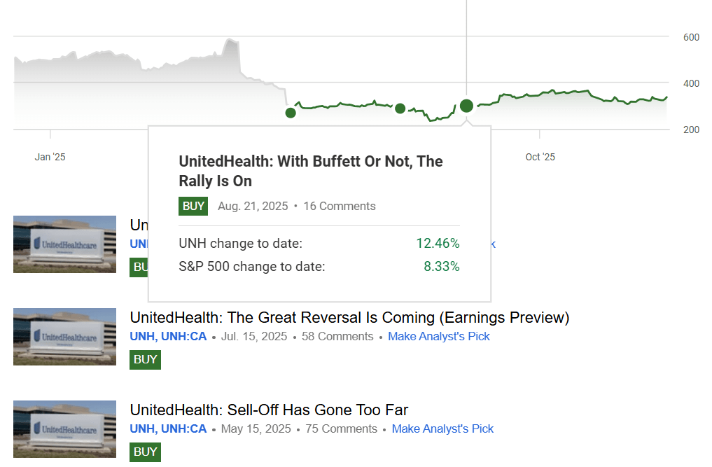 UnitedHealth's 2026 Could Surprise The Street (NYSE:UNH) | Seeking Alpha