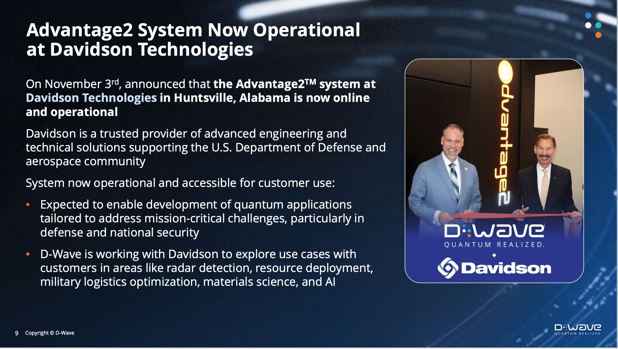 D-Wave Quantum Is Looking Like The Early Quantum Computing Winner ...