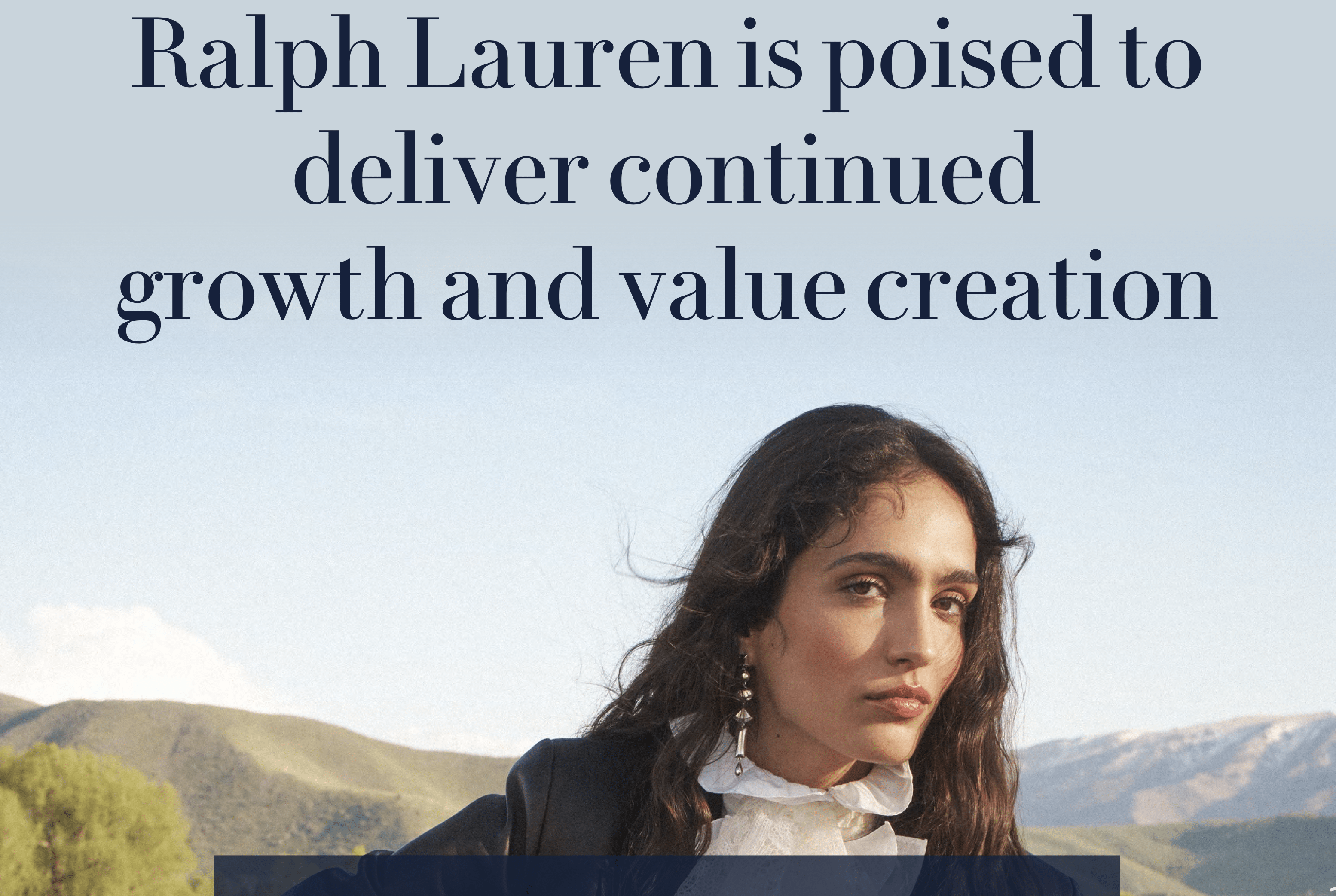 Ralph Lauren Stock: Not A Good Fit At Record Valuation (NYSE:RL ...