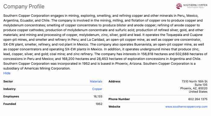 Copper's Outlook And The Bullish Case For Southern Copper (NYSE:SCCO ...