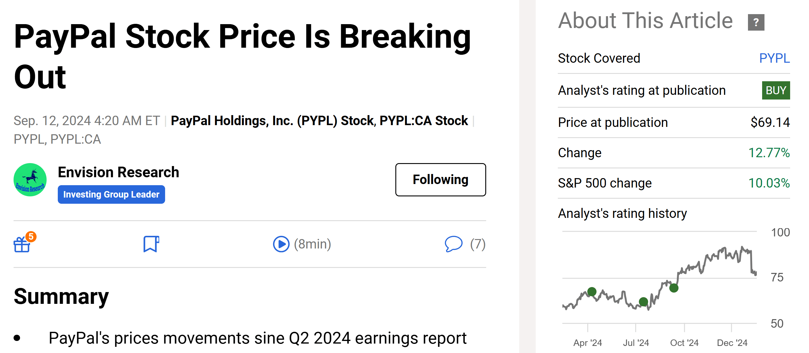 PayPal Q4: Sellers Will Regret Betting Against Double Compounding ...