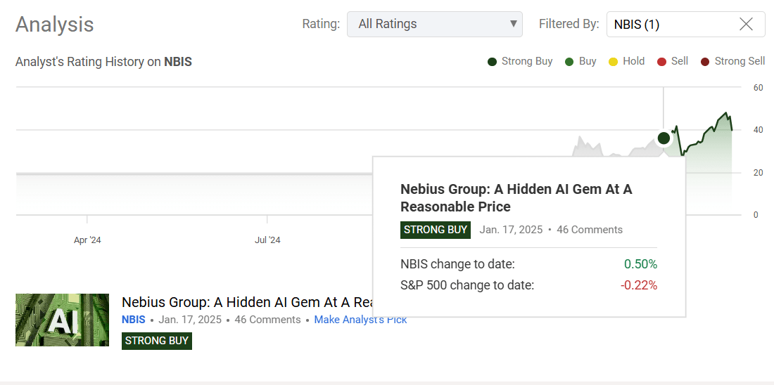 Nebius (NBIS) Stock: The Earnings Miss Shouldn't Bother You | Seeking Alpha