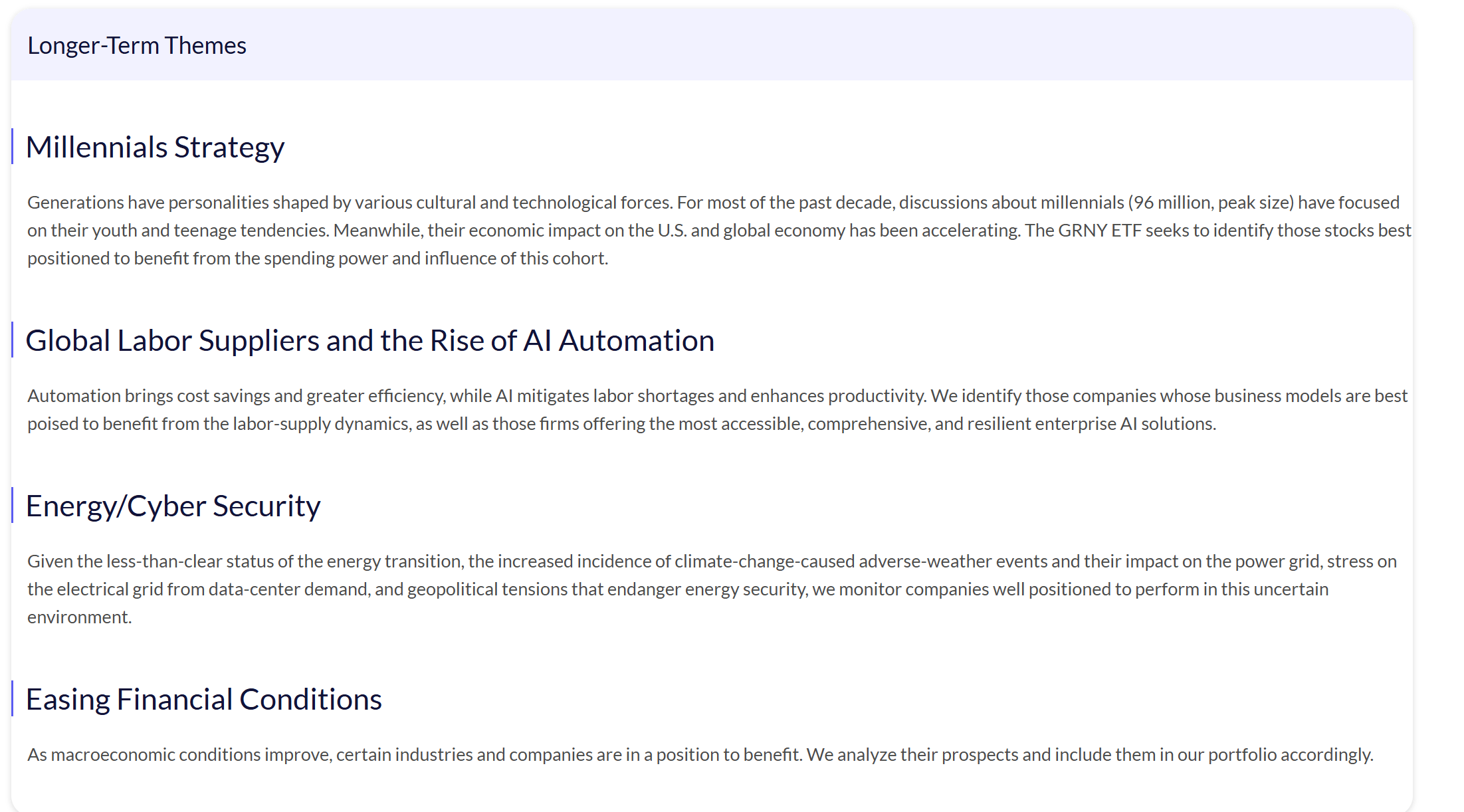 GRNY ETF: Intriguing Fund Startup But Too Soon To Pass Judgment ...