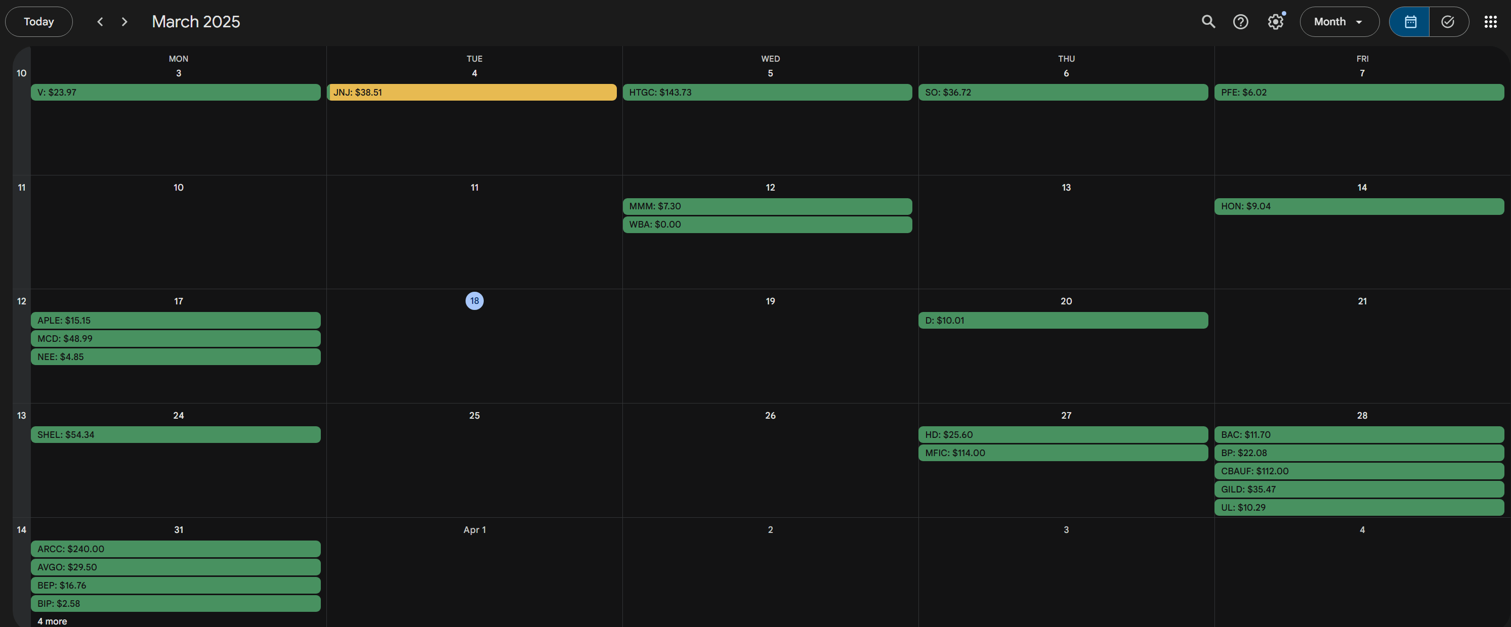 My Dividend Stock Portfolio: New February Dividend Record - 100 ...