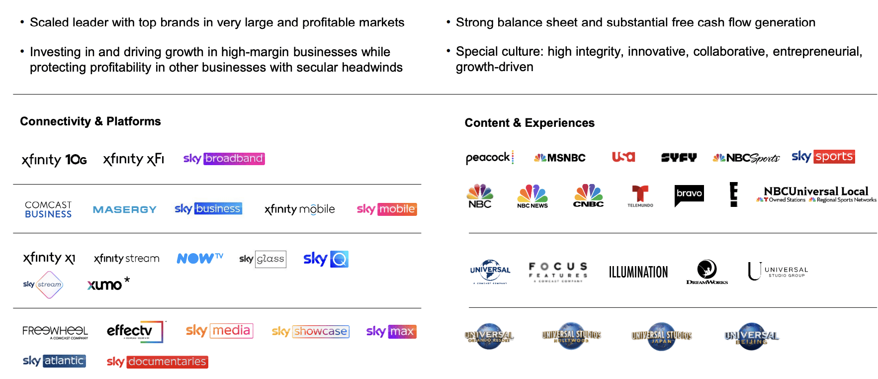 Comcast At A Crossroads: A Transformation Strategy In A Mature Market ...