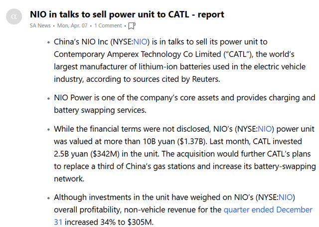 NIO: This Is What Bulls Waited For (Upgrade) (NIO) | Seeking Alpha