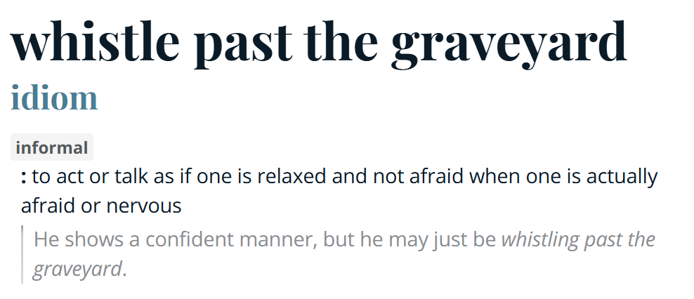 How Investors Are Whistling Past The Graveyard (SP500) | Seeking Alpha