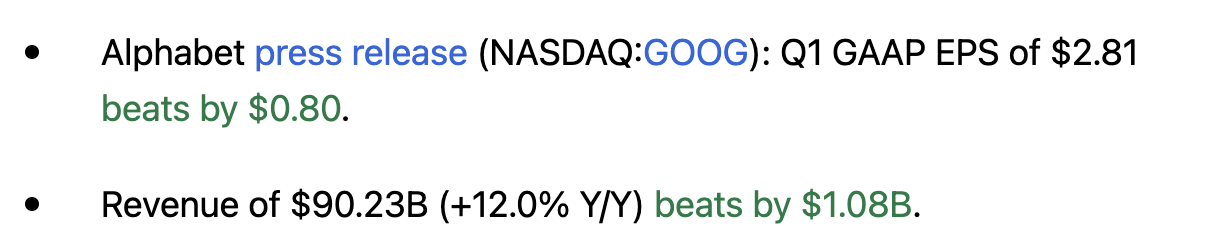 Google Q1: Excellent Results, Strong Buy (GOOGL) | Seeking Alpha