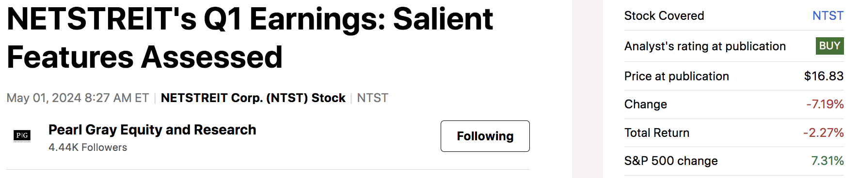 Netstreit: Defence On The Field Without Sacrificing Yield Exposure ...