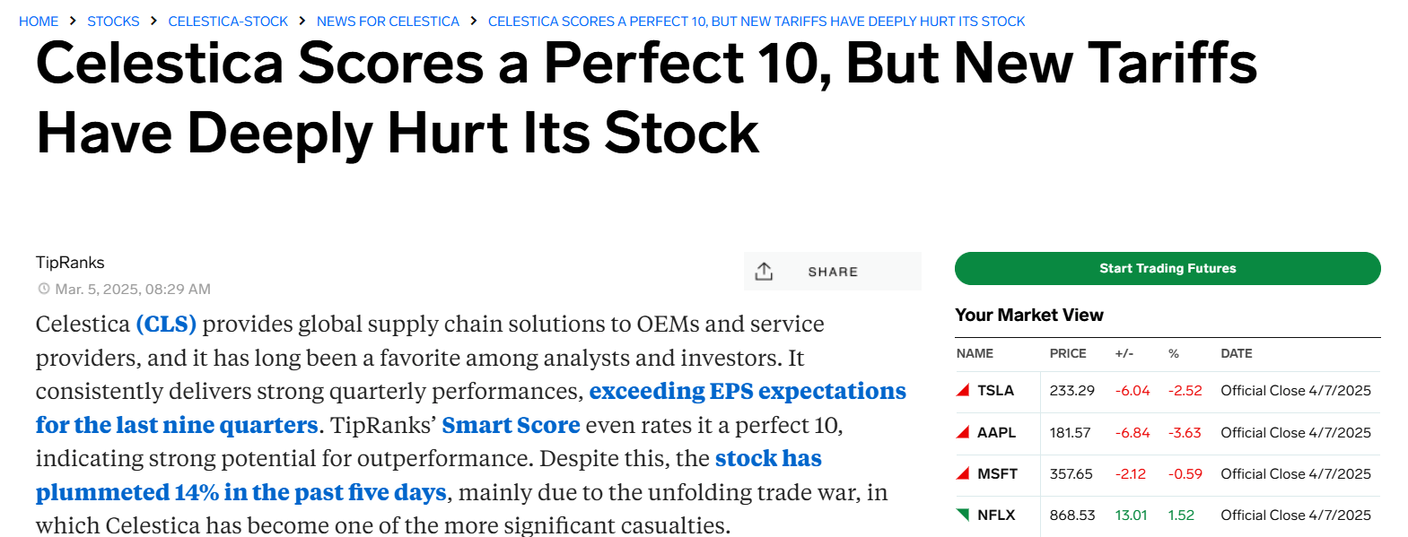 Celestica Stock: It's Finally Time To Step In (CLS) | Seeking Alpha