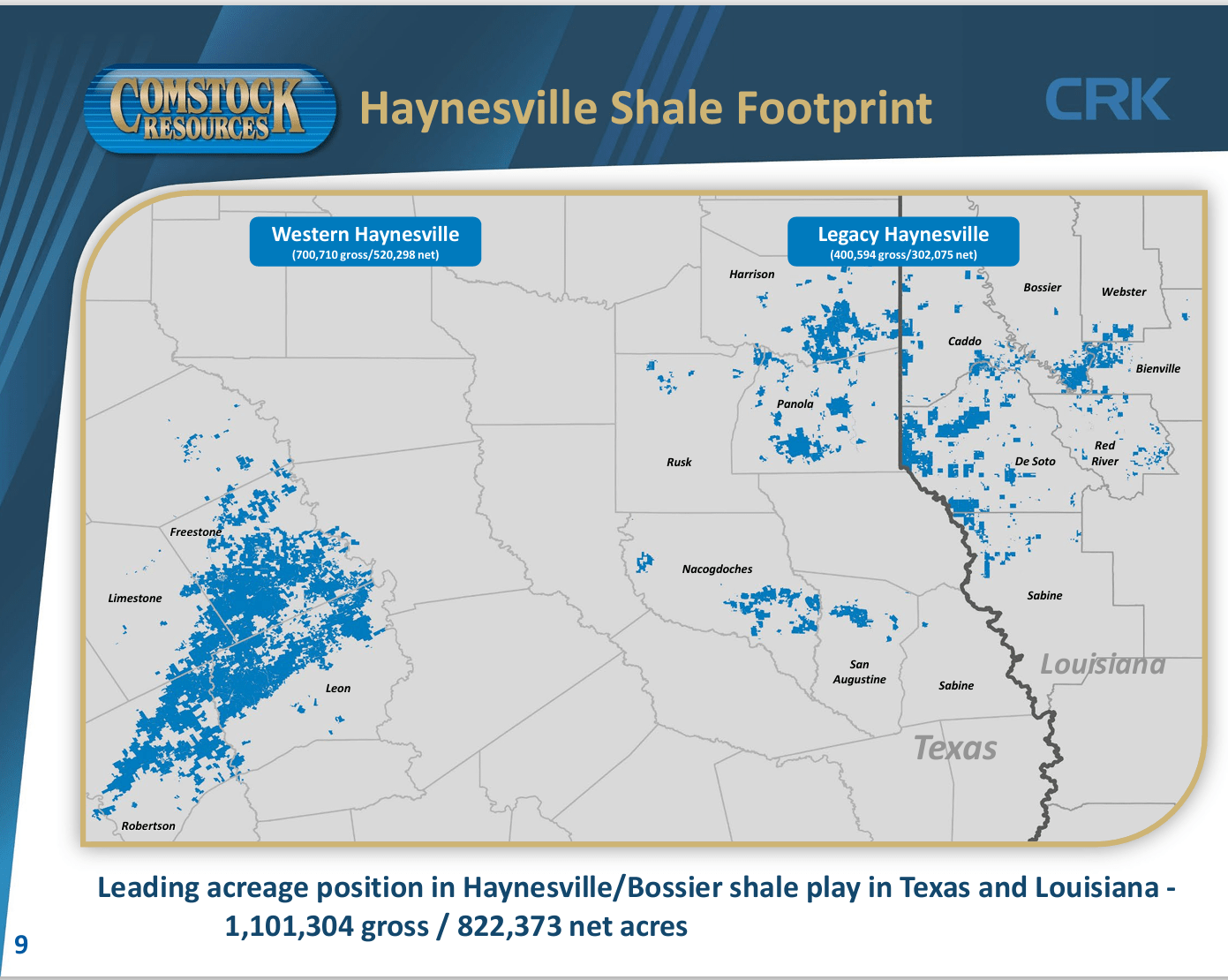 Comstock Resources: Leading Edge Of Industry Technology (NYSE:CRK ...