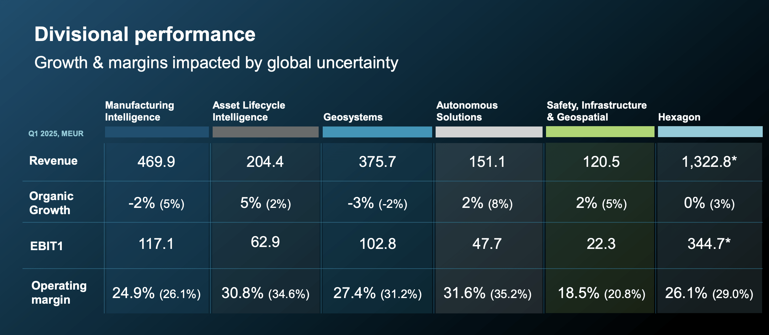 Hexagon: Lower Price Target After Q1’25, But Still A Buy (Rating ...