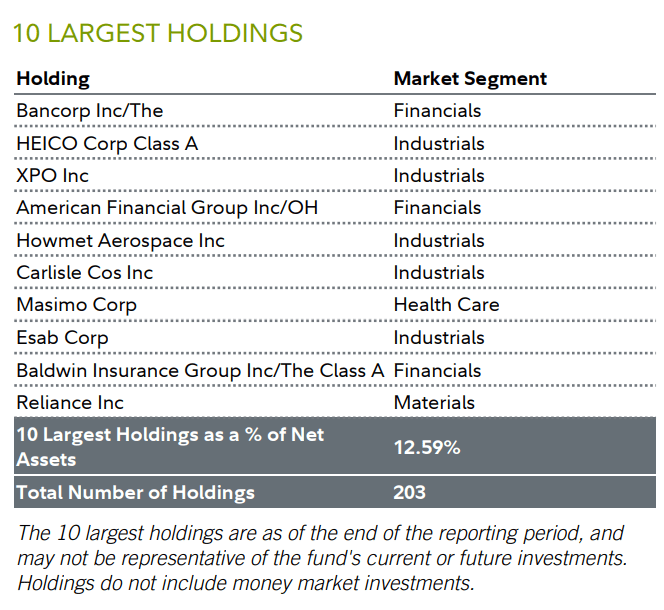 Fidelity Stock Selector Mid Cap Fund Q1 2025 Review | Seeking Alpha